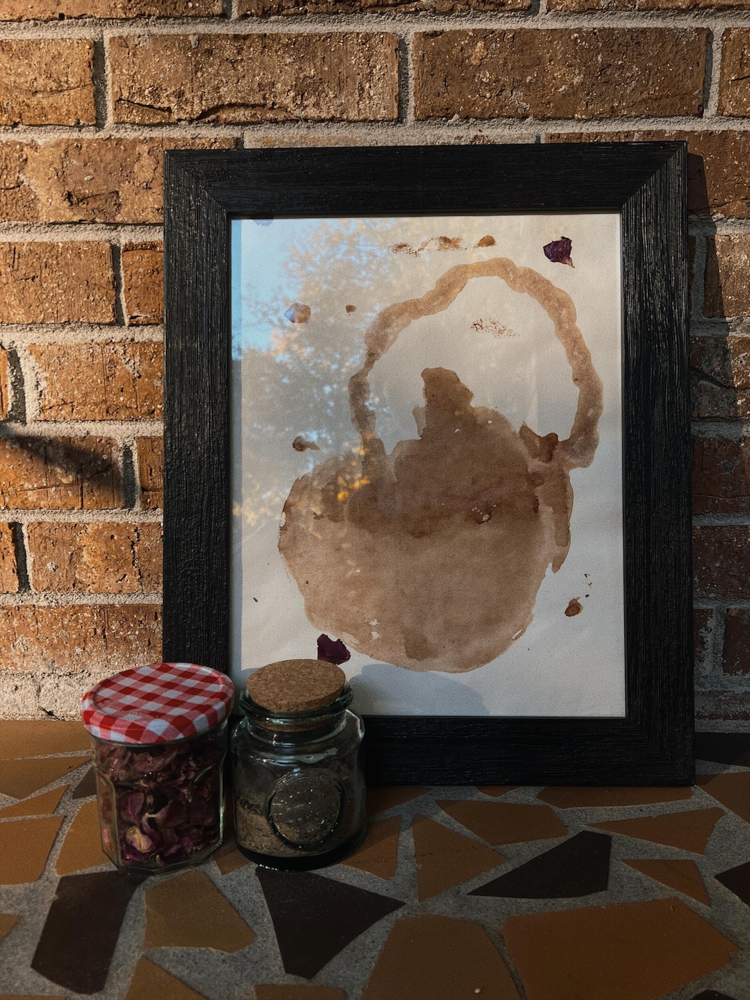 Placenta Print, Fetal Side Placenta, Natural Pigment, Birth Poster ...