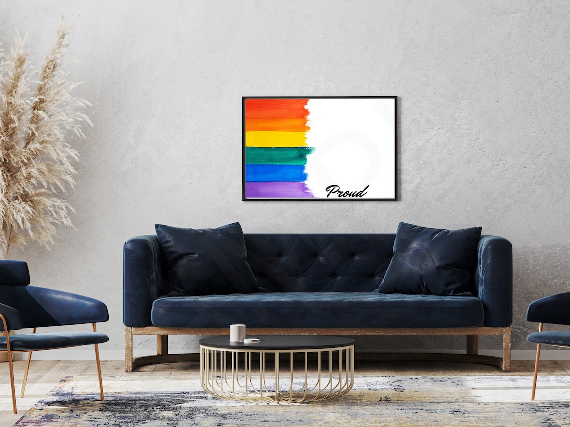Pride Wall Art | Bundle of 6 Pride Printable’s | LGBTQ Gift | LGBT Wall ...