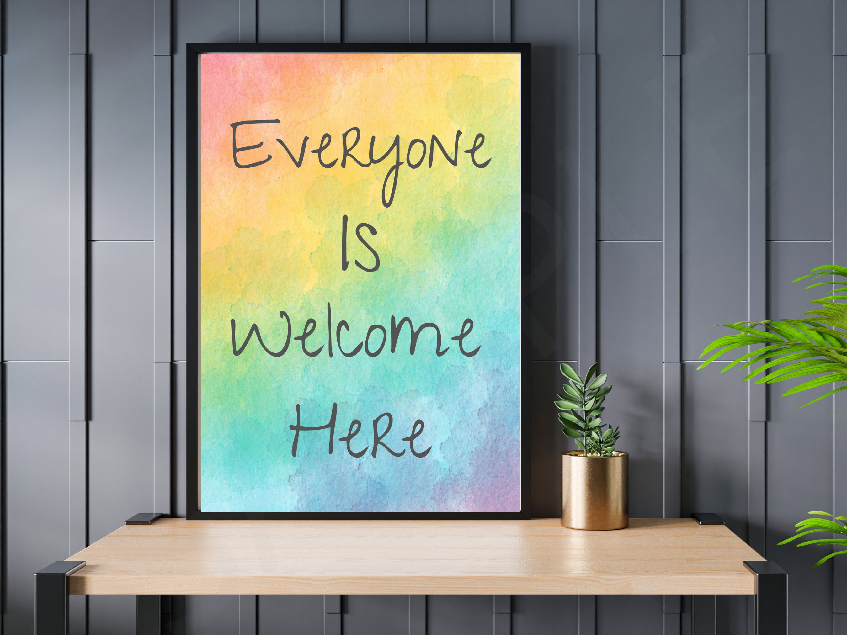 Pride Wall Art Bundle of 6 Pride Printables LGBTQ Gift LGBT Wall Decor ...