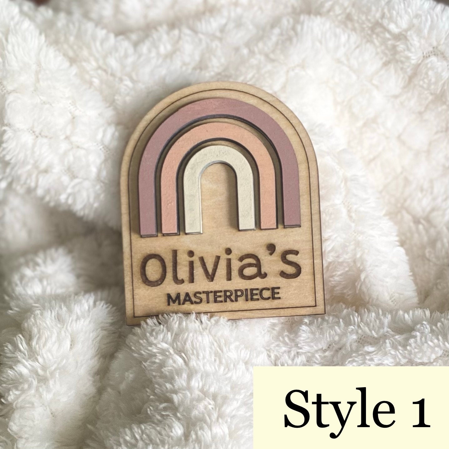 Look What I Made Magnet, Kids Art Work Fridge Magnet, Childrens Art ...
