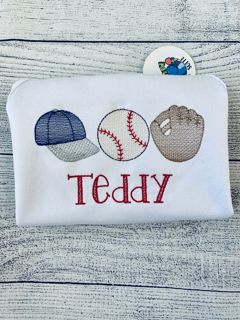 Embroidered Baseball Shirt Custom Baseball Bubble Shirt - Etsy