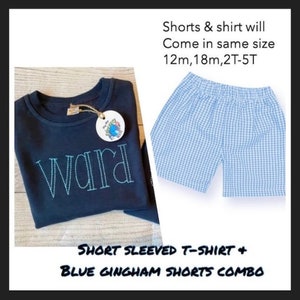 Embroidered Boys Name T-shirt, Embroidered Name Shirt,toddler Name ...