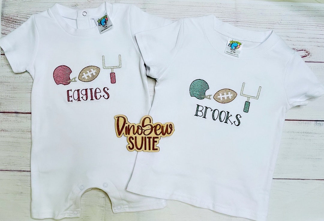 Embroidered Football Shirt,custom Football Bubble Shirt, Personalized ...