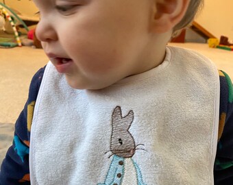 Peter Rabbit Bib | Etsy