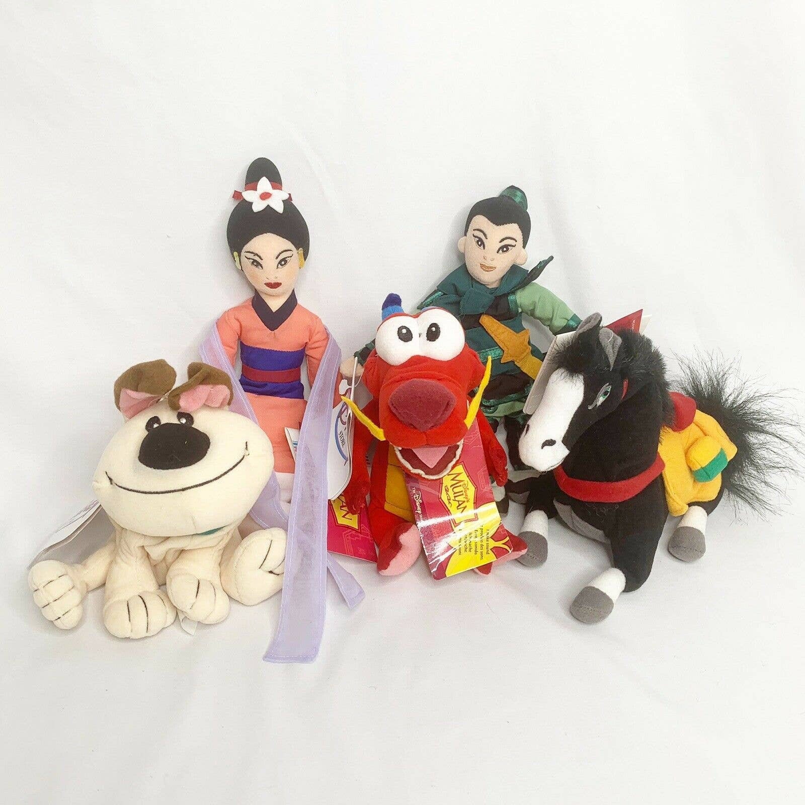 Stuffed Animals & Plushies Toys & Games Warrior Princess Mulan Mushu ...