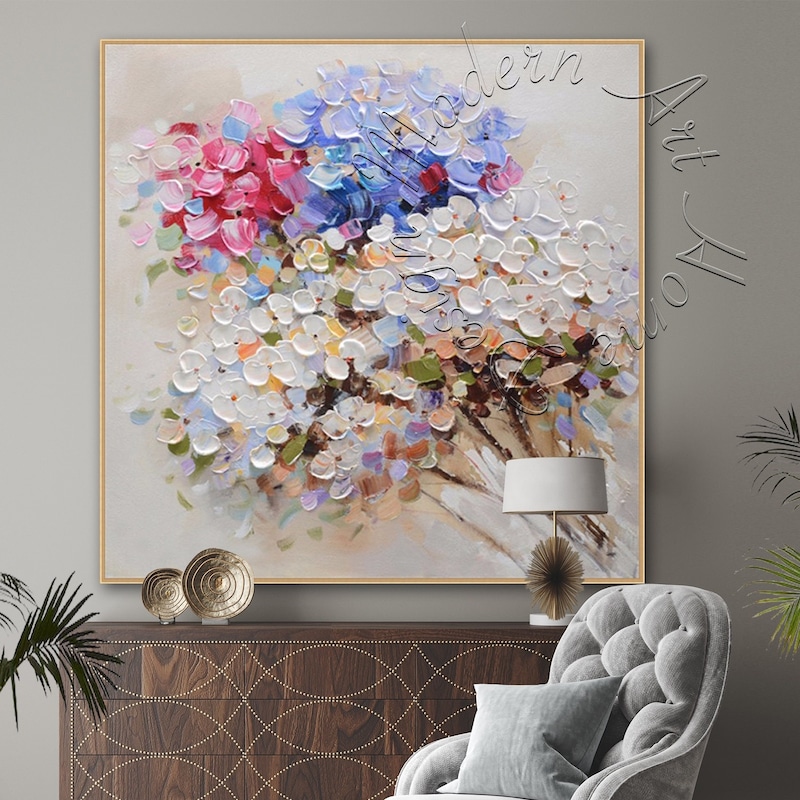 Floral Abstract - Etsy
