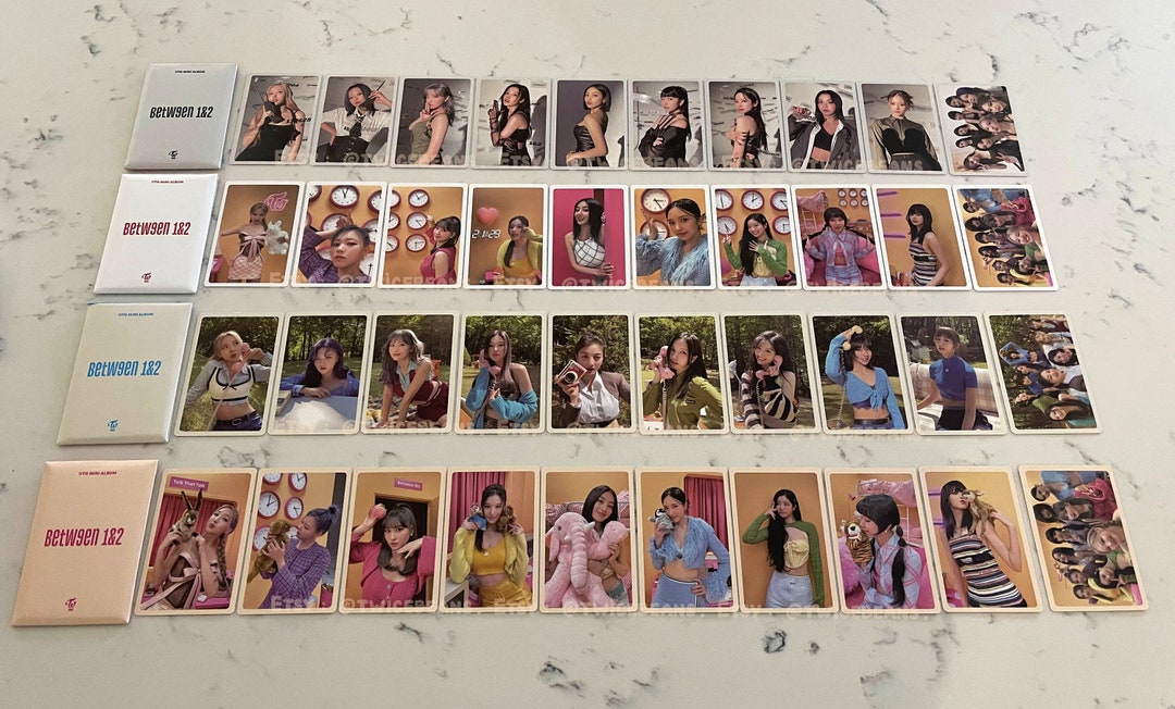 TWICE Talk That Talk Pre Order Photocards OFFICIAL - Etsy Hong Kong