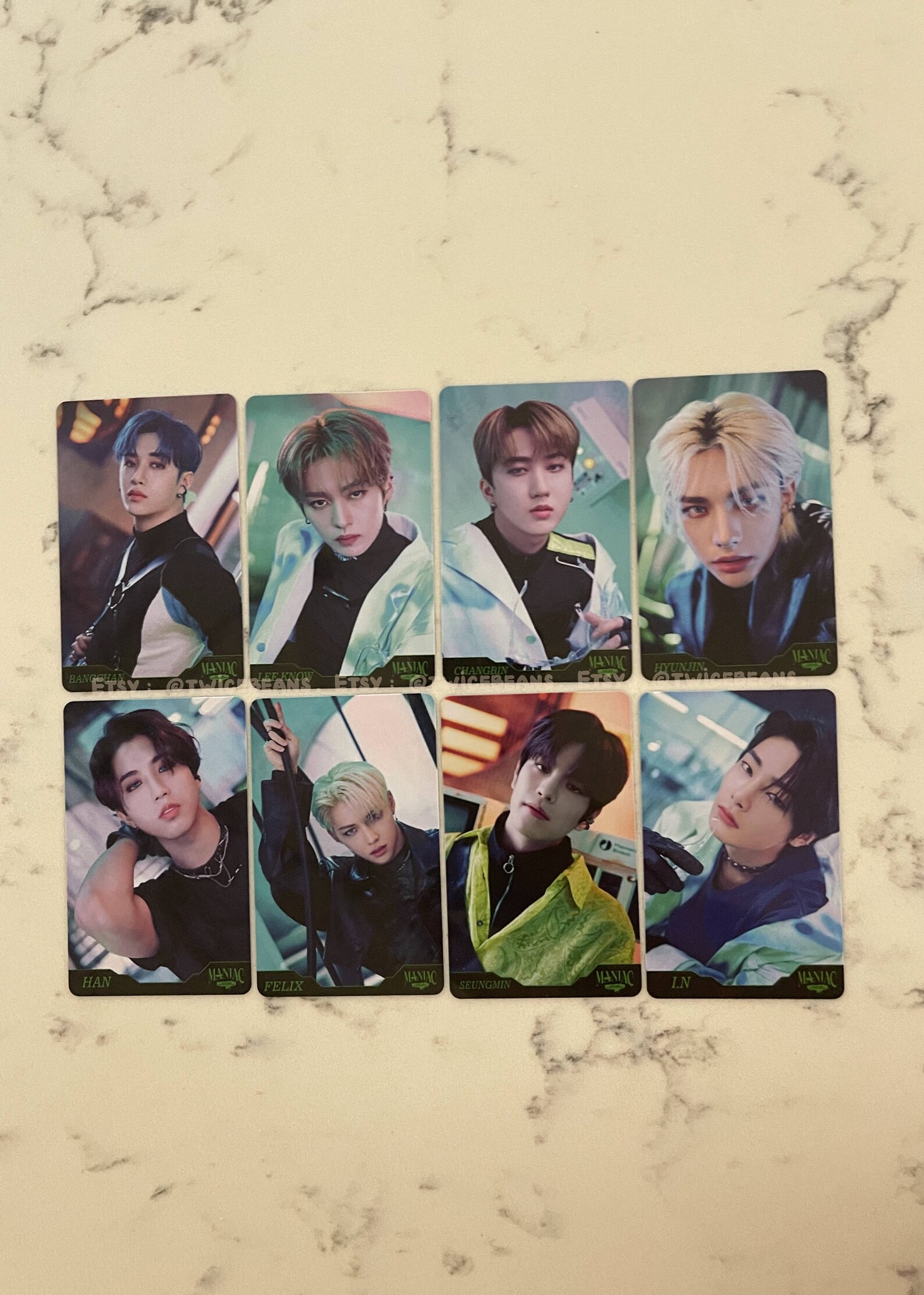 Stray Kids MANIAC Photocards UNOFFICIAL - Etsy UK