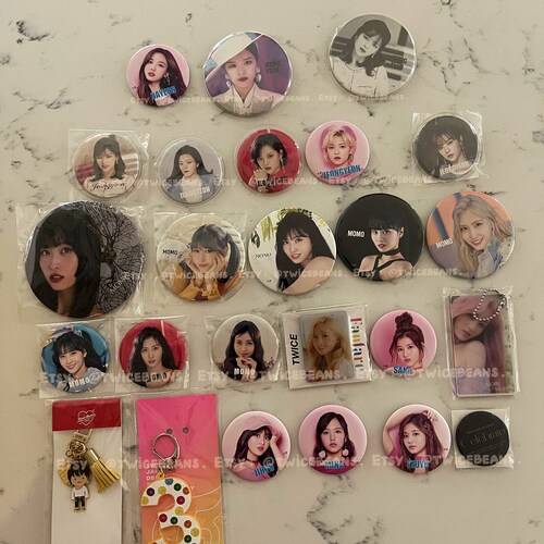 TWICE Debut Pinback Button Badges 1.25 Like Ooh-ahh - Etsy