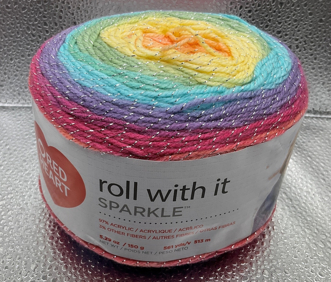 Magic Red Heart Roll With It Sparkle - Etsy