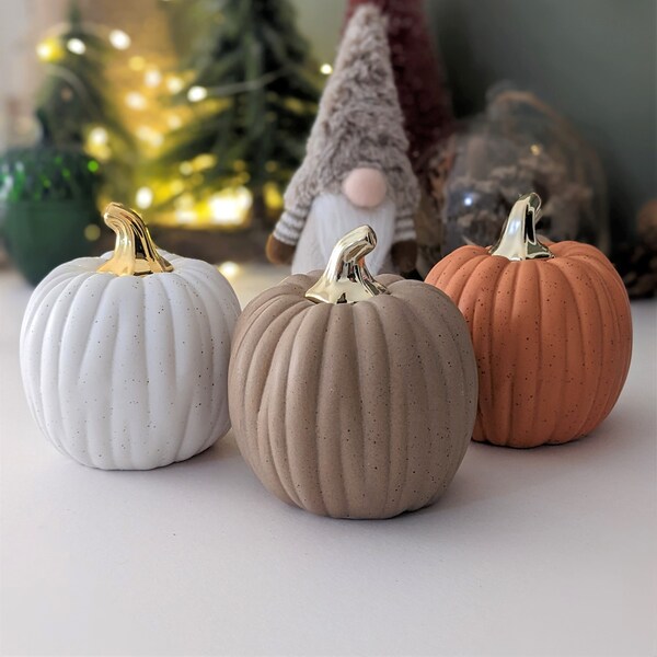 Ceramic Pumpkin - Etsy