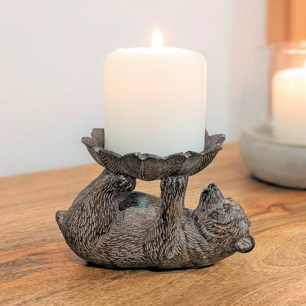 Bear Candle - Etsy