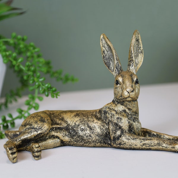 Rabbit Garden Statue - Etsy