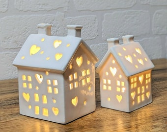 Ceramic House Light - Etsy