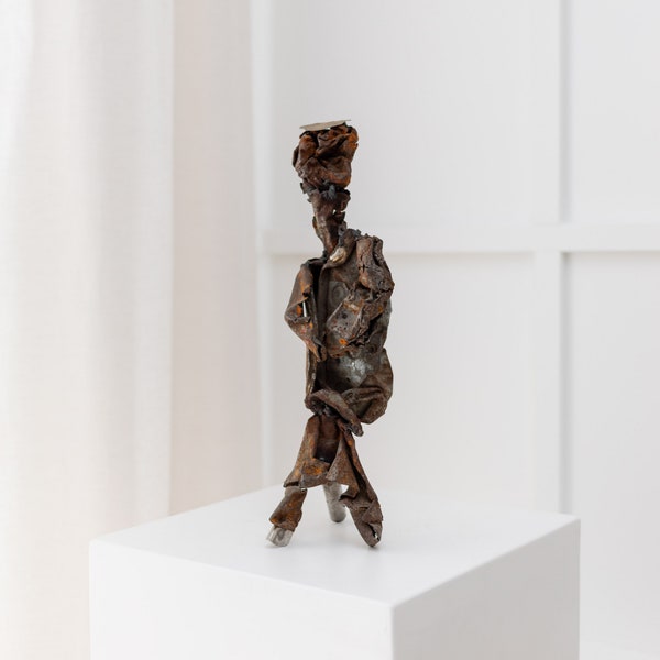 Metal Human Statue - Etsy