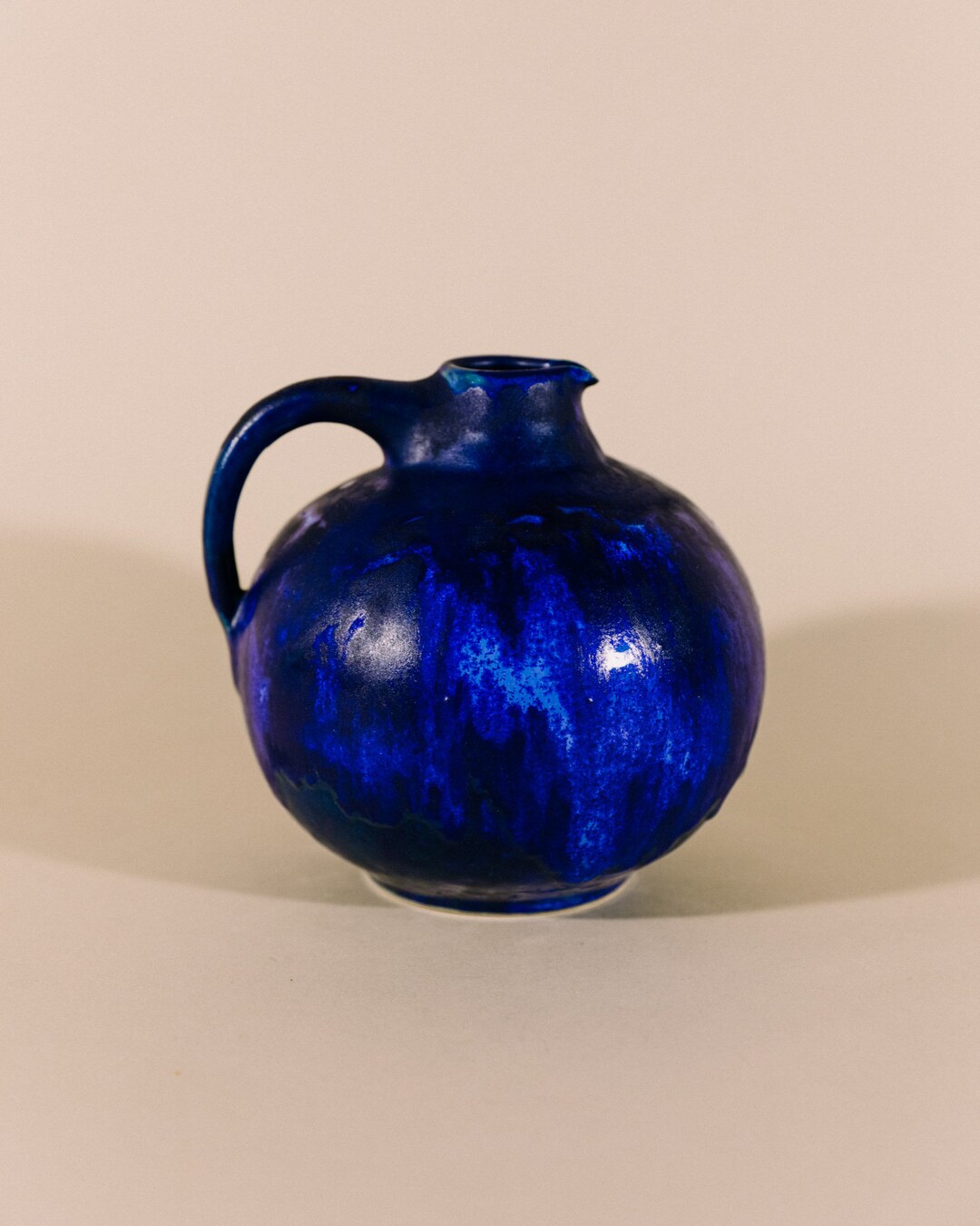 Vintage Studio Ceramic Vase 60s, Jug, Art Pottery in Mid Century Design ...