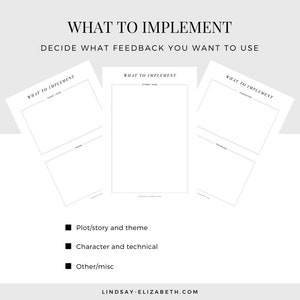 Beta Reader Planner for Writers, A5 | Printable PDF Inserts | Aesthetic ...