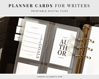 Weekly Writing Planner for Authors and Writers With to Write List, Word ...