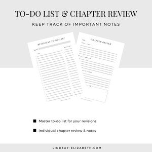 Revisions Planner for Writers, A5 | Printable PDF Inserts | Aesthetic ...