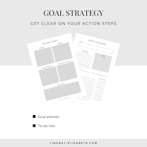 Writing Goals Bundle, Letter Size Printable PDF Inserts Project Goals ...