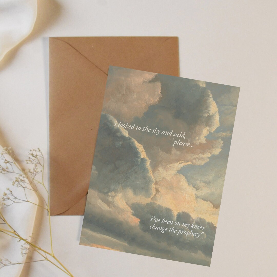 The Prophecy Lyrics Art Print | Tortured Poets Department Gallery Wall ...