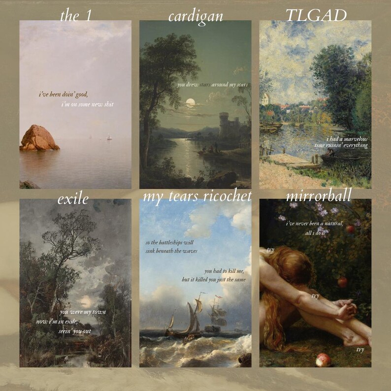 Folklore Art Print Set | Gallery Wall Collage Collection - Etsy