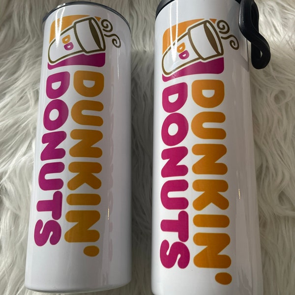 Dunkin Donuts Tumbler With Handle - Etsy