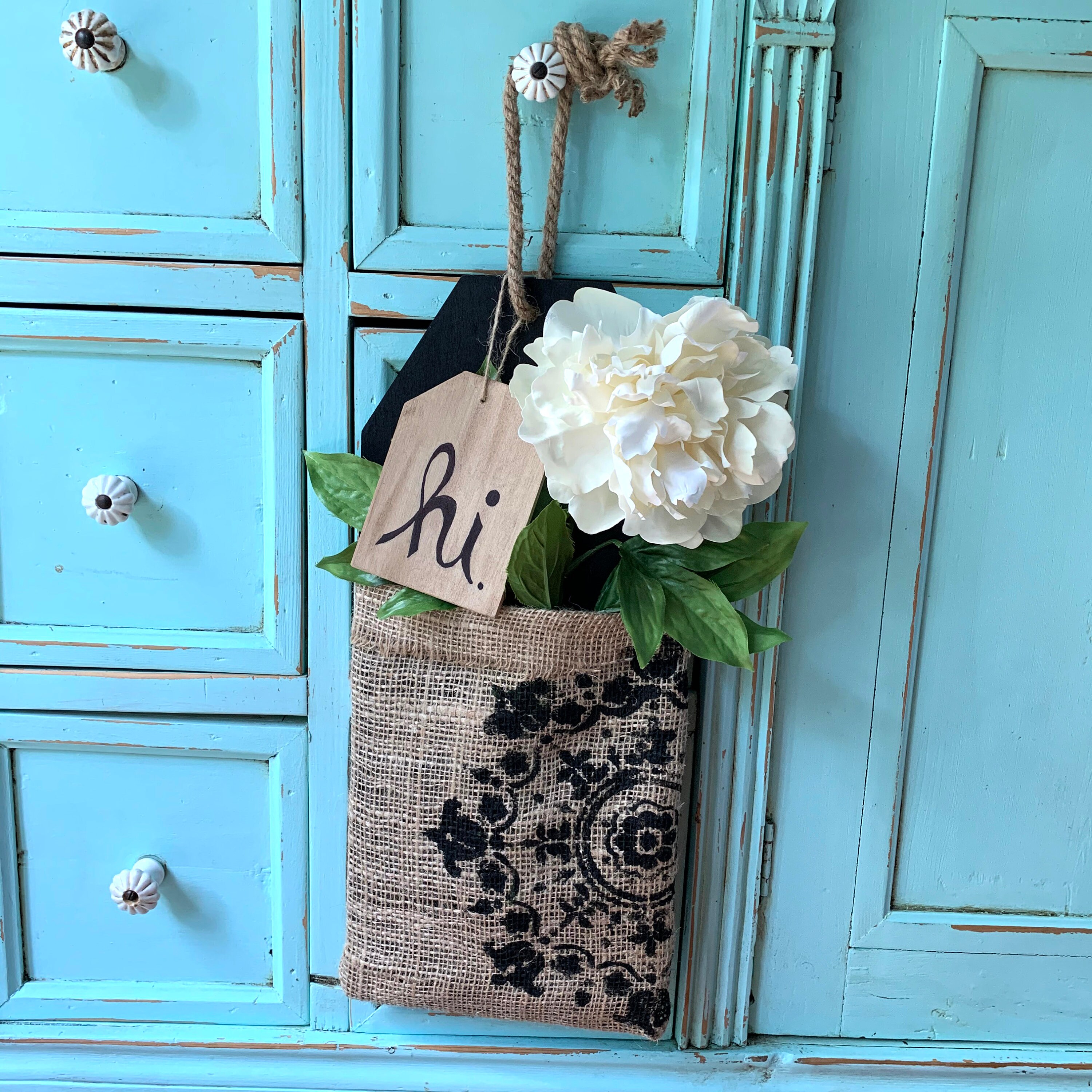 Rustic Door Tag, Door Wooden Tag, Just Because Gift, Thank You Gift ...