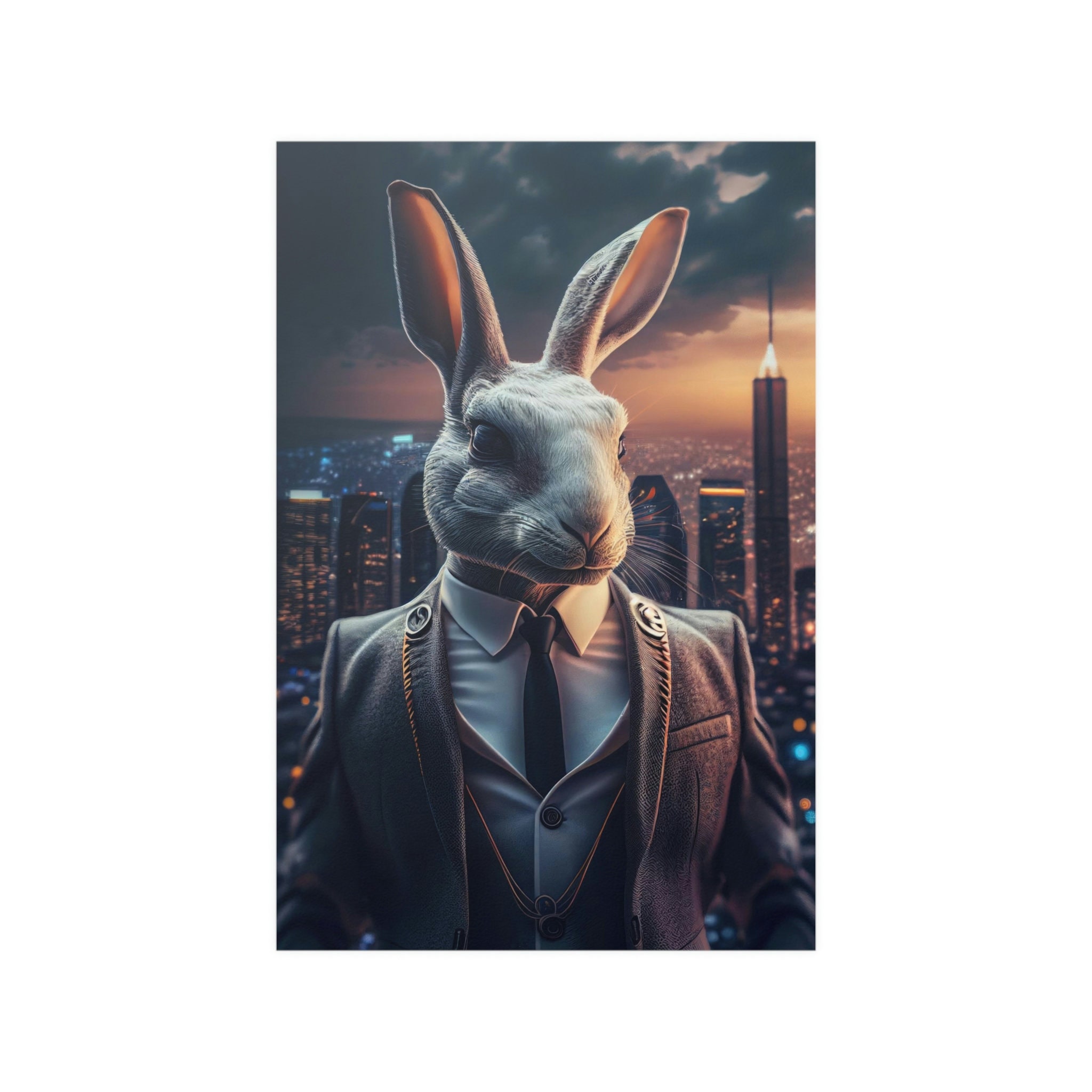 Introducing the futuristic Year of the Rabbit Portrait: A Stunning and ...