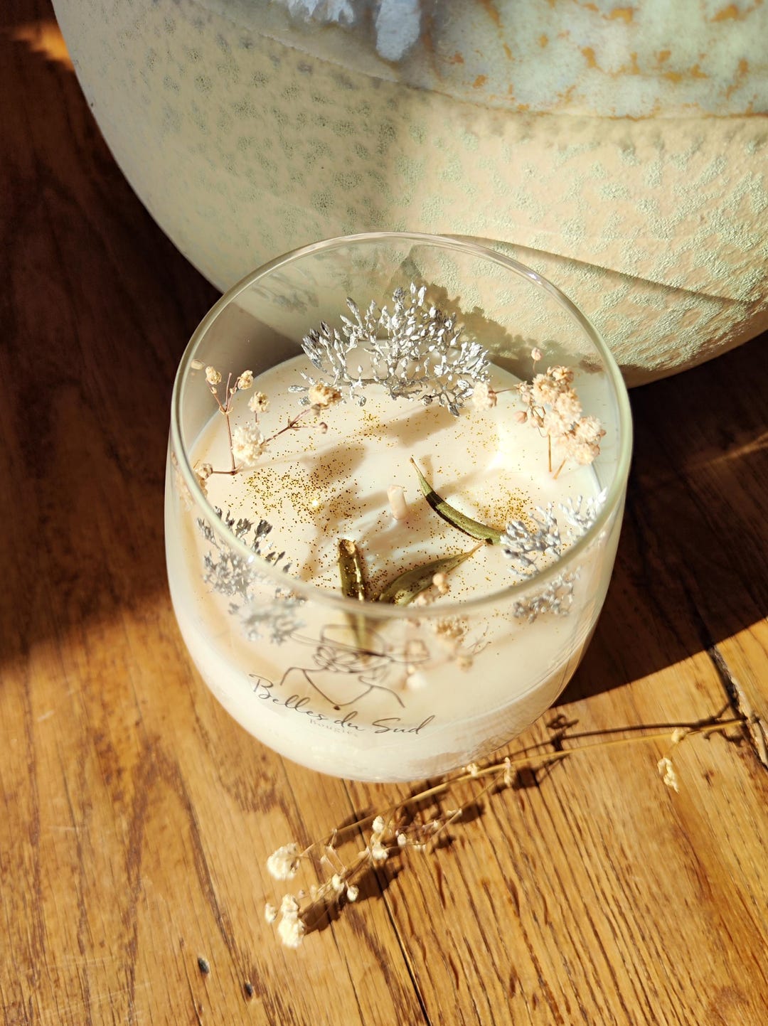 Surprise Candle With Stainless Steel Jewel Hidden Inside Scented WHITE ...