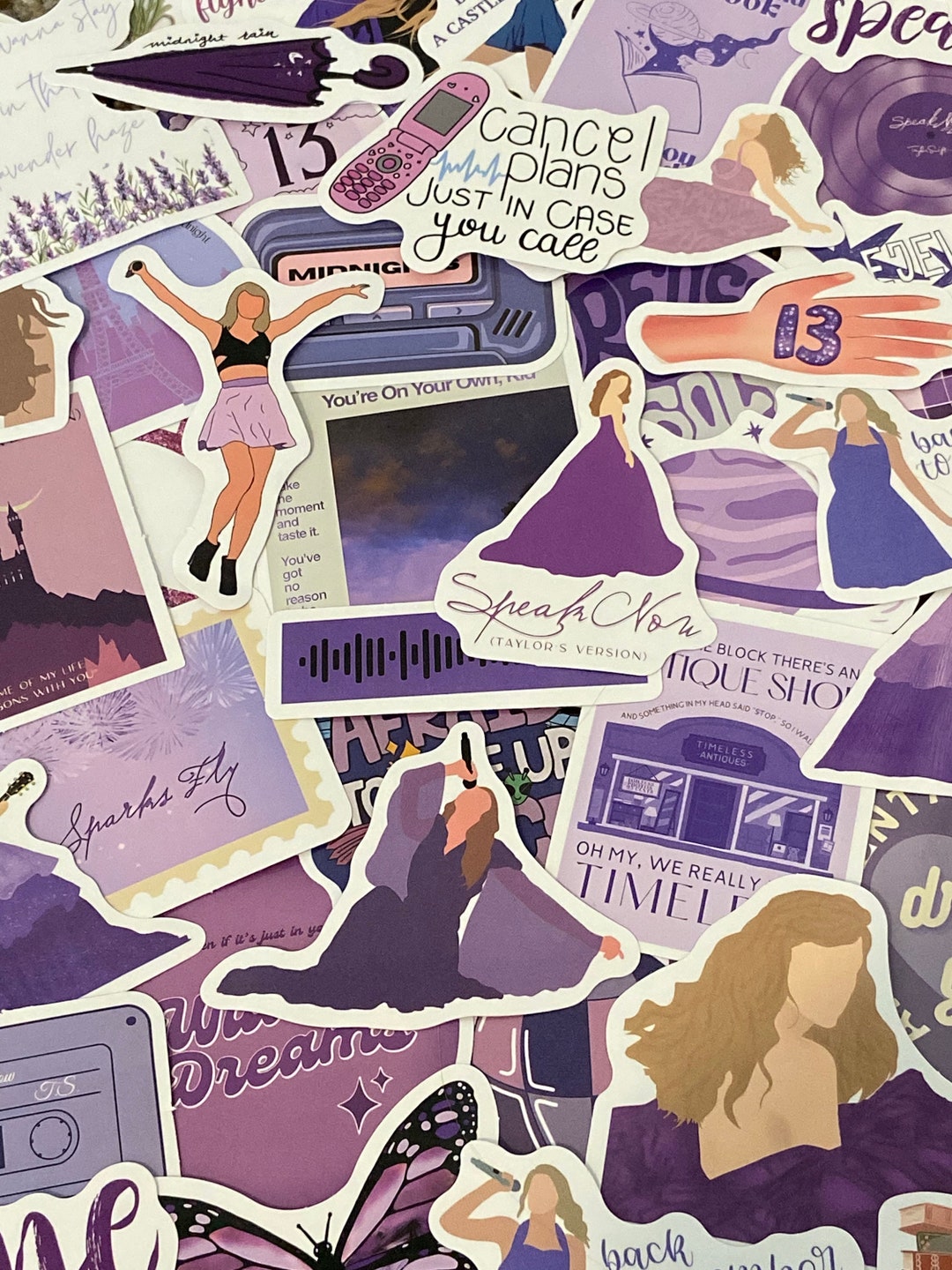 Taylor Swift Sticker Pack Mystery Sticker Pack Random Eras - Etsy
