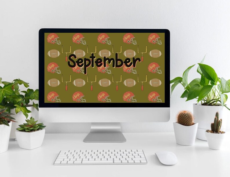 Monthly Desktop Wallpaper Set - Etsy