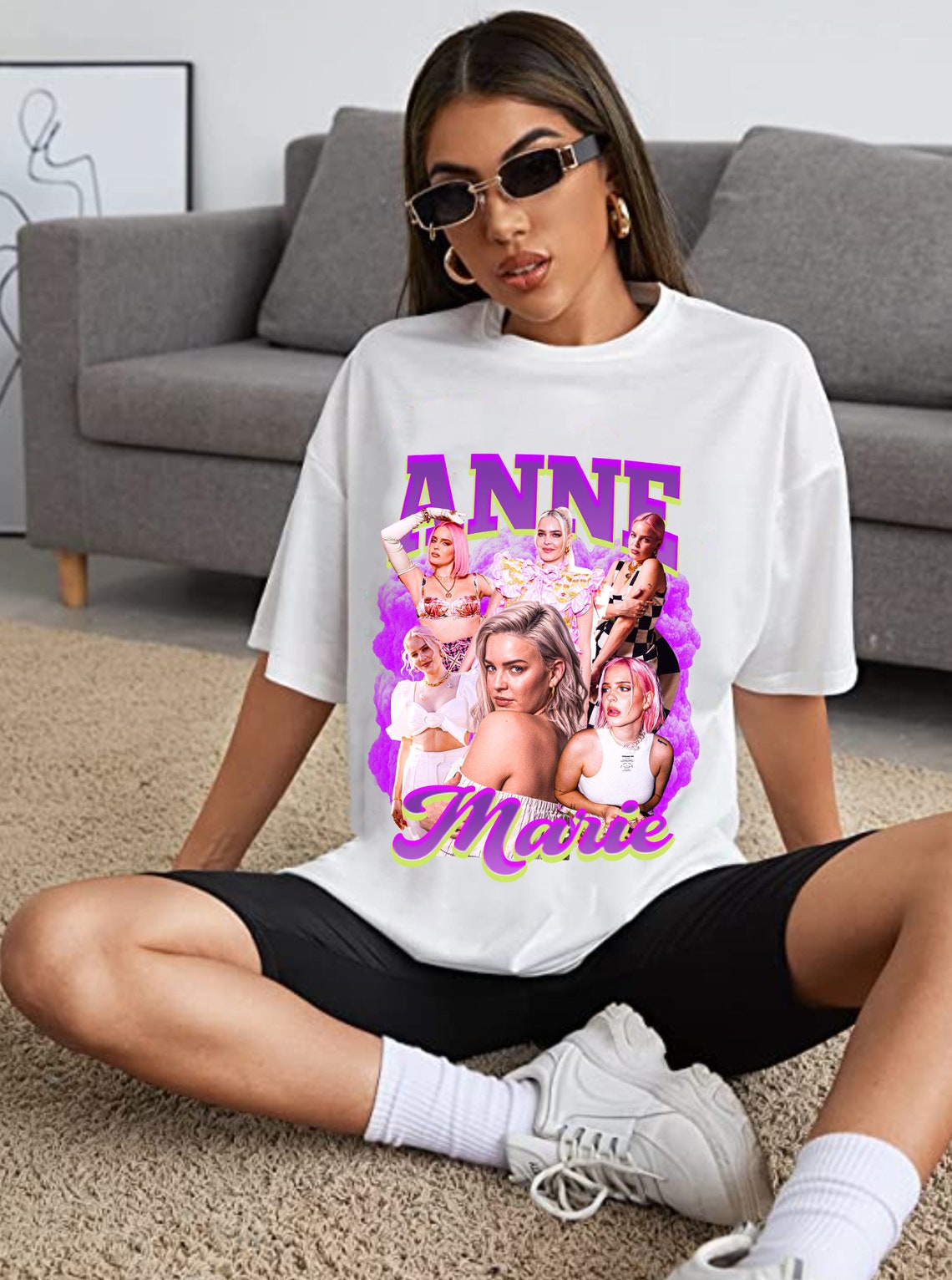 Retro Anne Marie Png, Anne Marie Png, Anne Marie Tee, Vintage 90s Anne ...