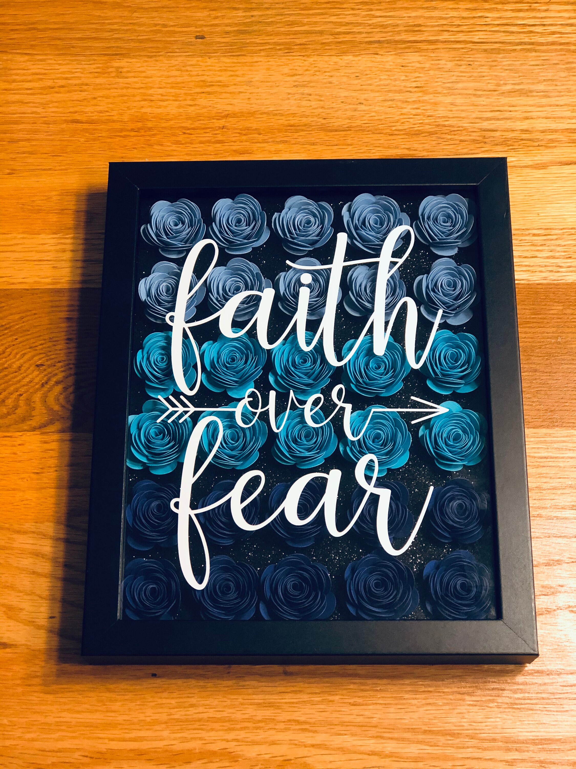 Faith Over Fear Christian Décor Christian Home Décor - Etsy