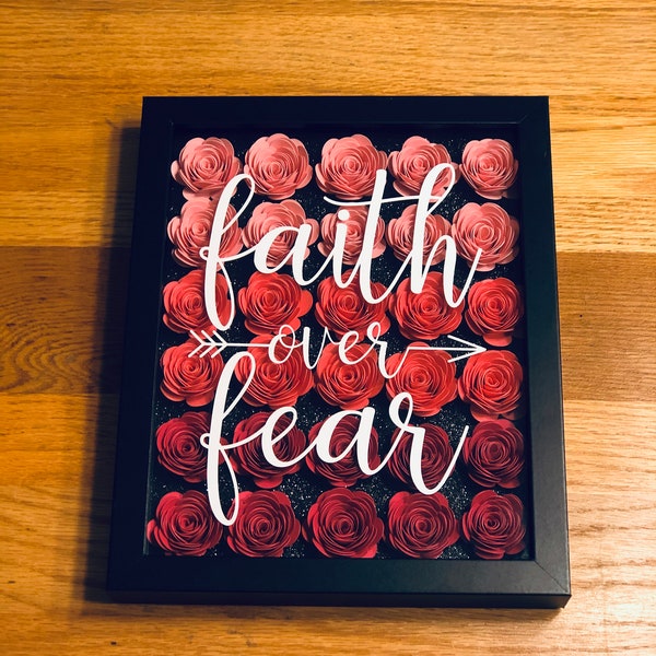 Faith Shadow Box - Etsy