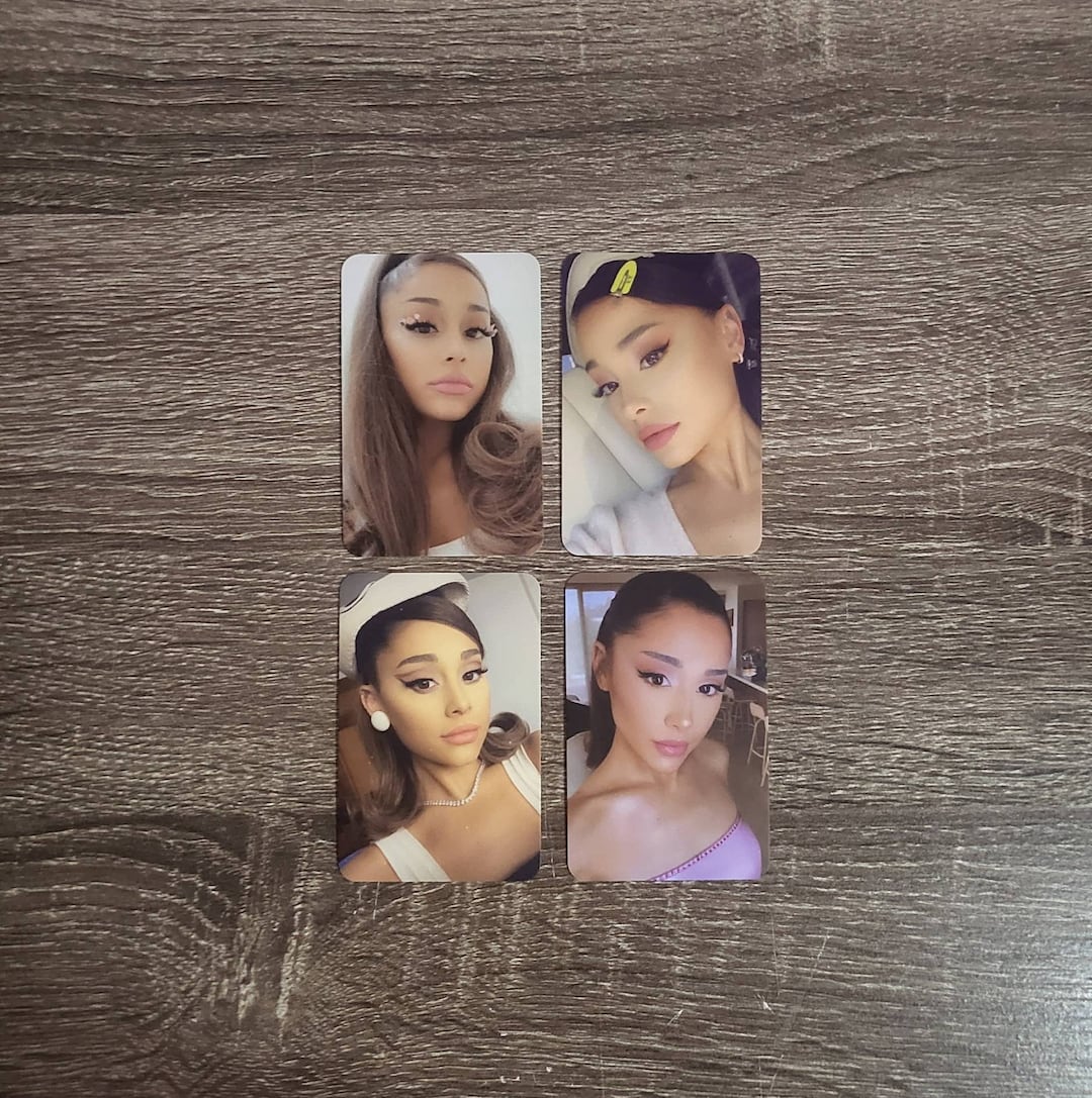 Ariana Photocards Ari AG - Etsy