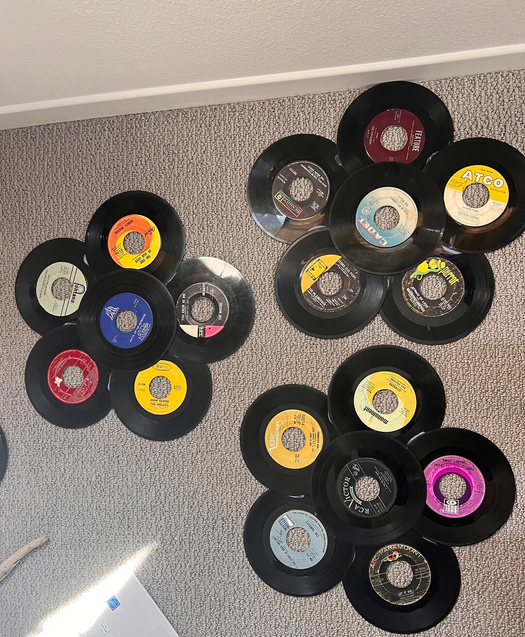 Mini (single) Vinyl Record Wall Art - Etsy