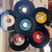 Mini single Vinyl Record Wall Art - Etsy