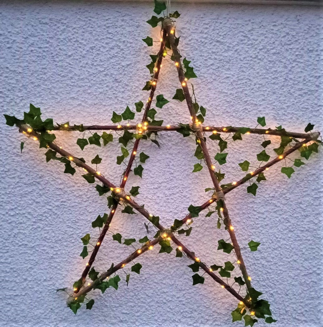 Large Rustic Star Light for Garden Wedding Decoration Garden Lights ...