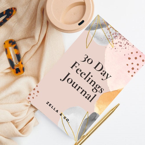 Mental Health 30 Day Feelings Journal Mental Health Journal - Etsy