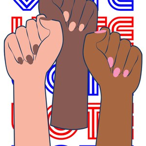 Laminated Vote Bookmark, Feminist Bookmark, Diversity Bookmark ...