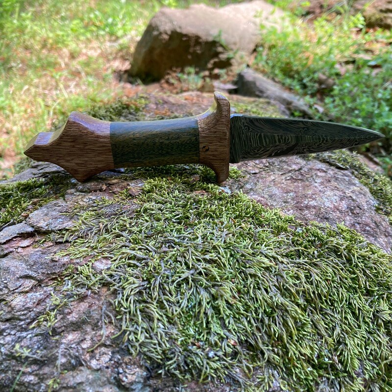 Damascus Dagger - Etsy