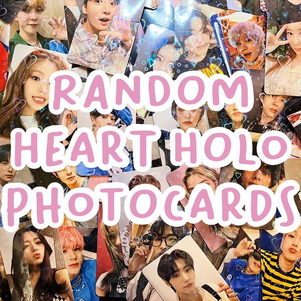 Kpop Photocards - Etsy