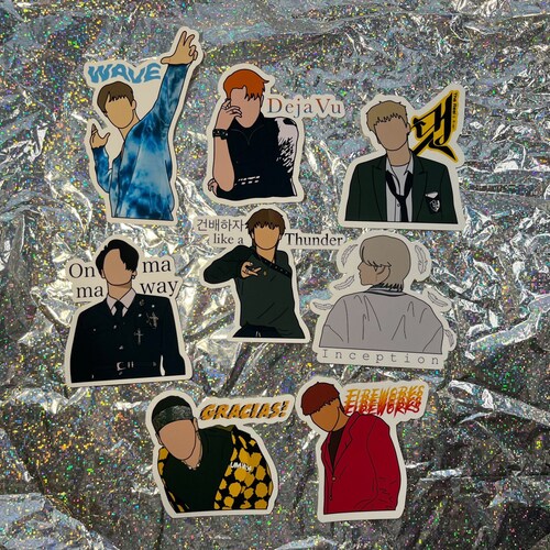 Ateez Inspired Stickers - Etsy