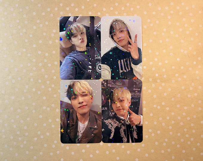ATEEZ Hongjoong Oreo / Split Hair Holo Photocards - Etsy
