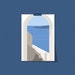 Santorini Greece Arch Print A5 A4 A3 A2 - Etsy UK