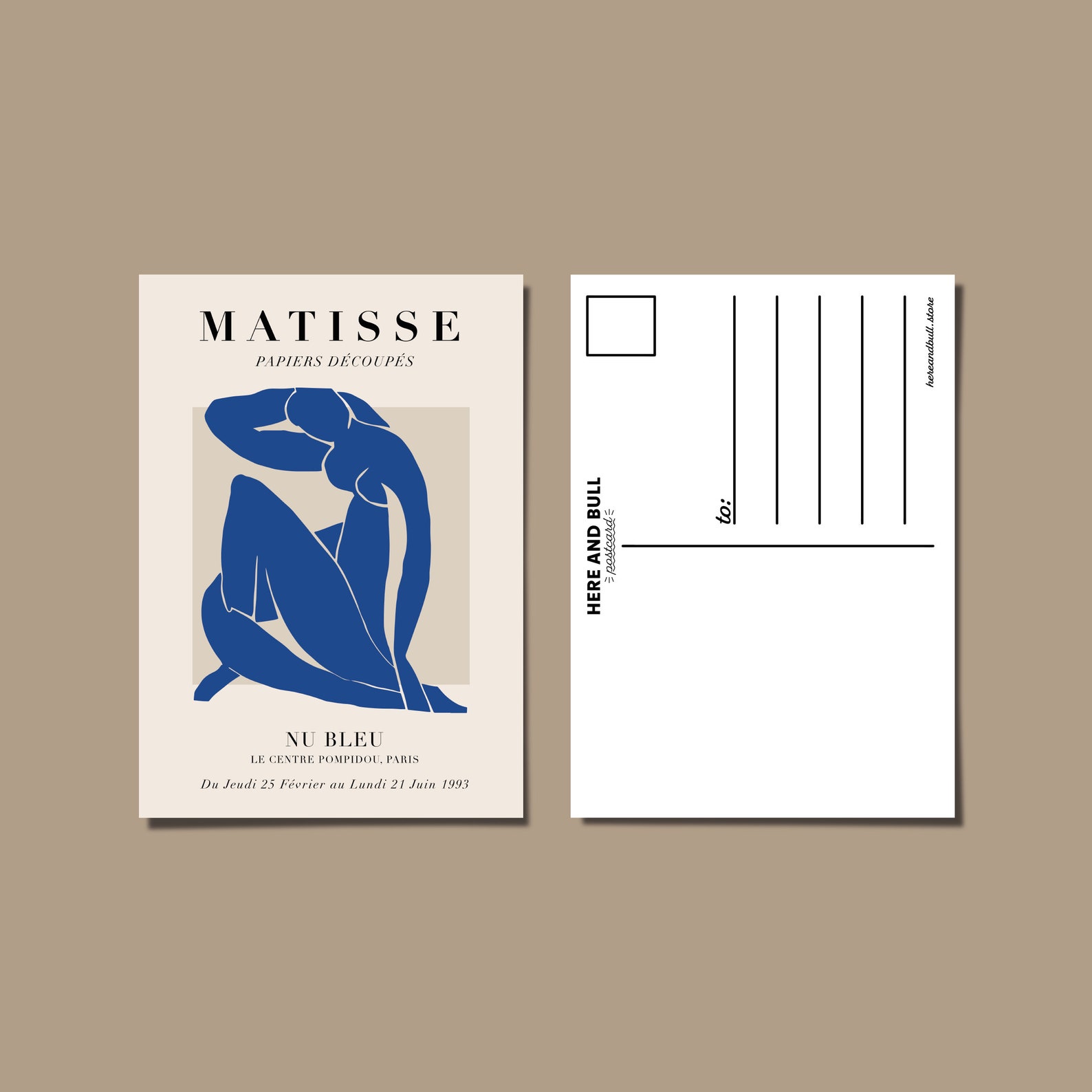 Matisse Exhibition Postcard Set of 5 Available Individually - Etsy