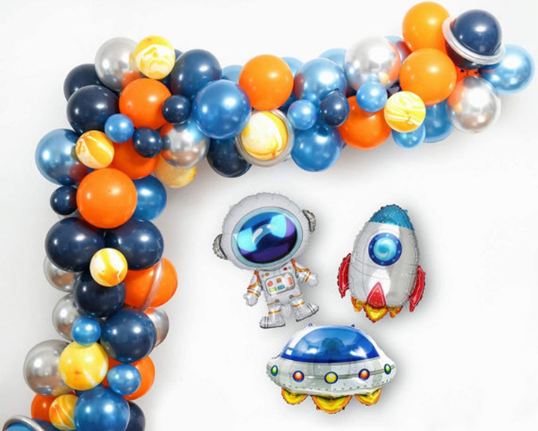 Space Party Balloon Arch Galaxy Decor Space Decor Astronaut Party Outer ...