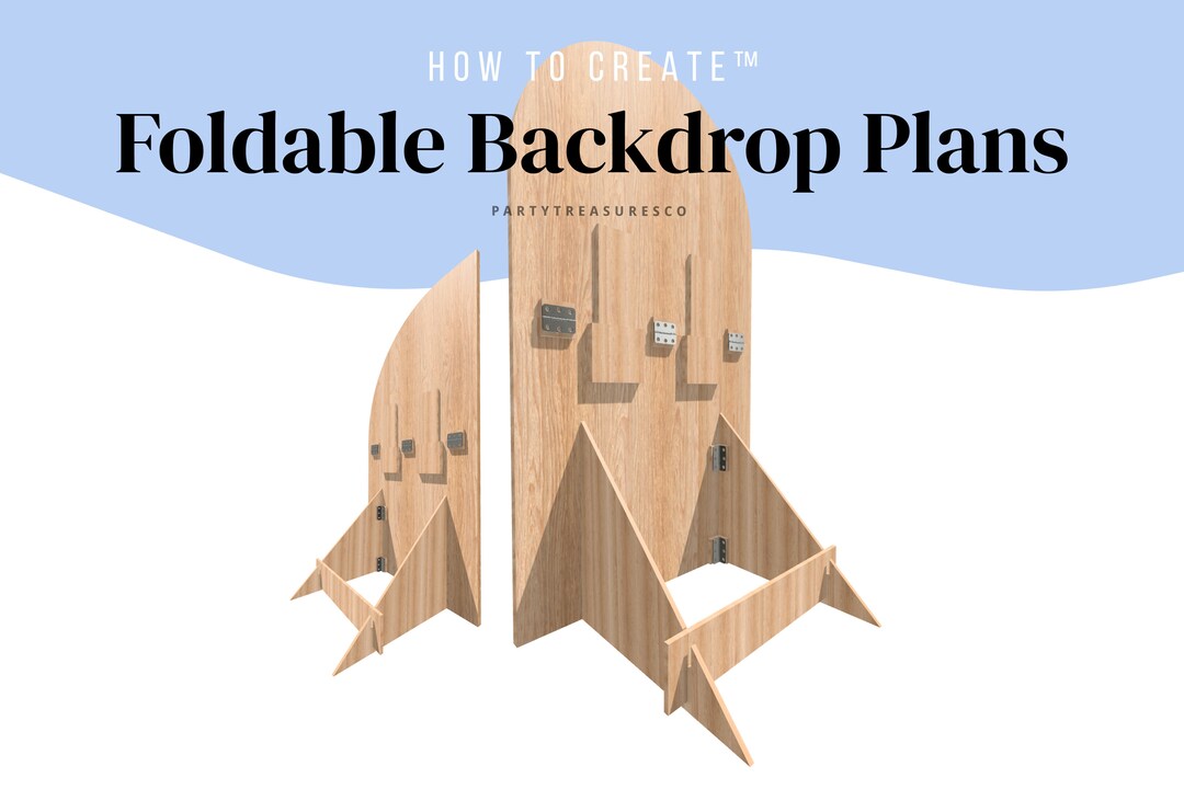 Foldable Backdrop Plans Arch Backdrop Plans Wood Backdrop - Etsy