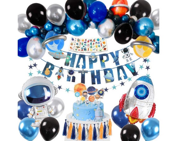 Space Party Decor Kit Galaxy Decor Space Decor Astronaut | Etsy